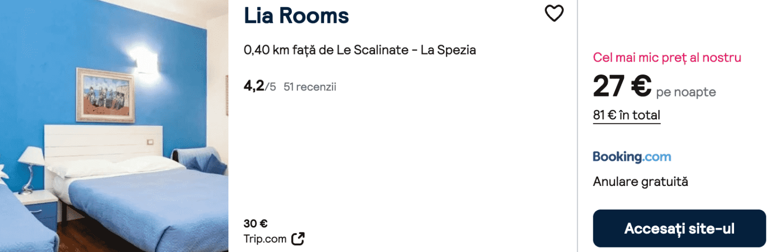 Weekend prelungit în CINQUE TERRE 79€ zbor și cazare, 3 zile